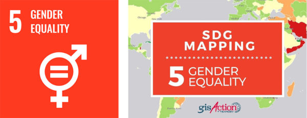 SDG MAP 5 – Gender Equality - gisAction