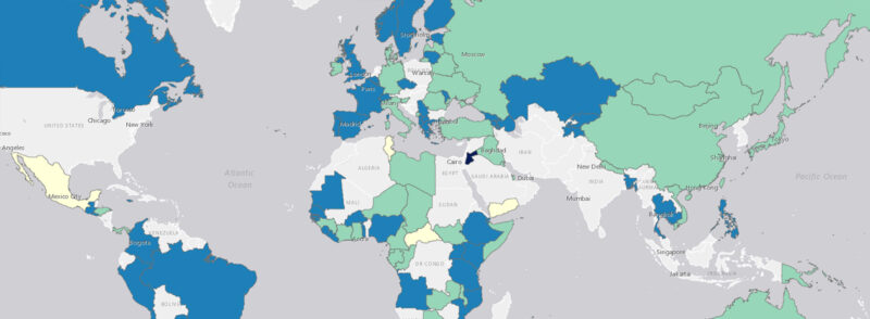 SDG MAP 10 - Reducing Inequalities - gisAction