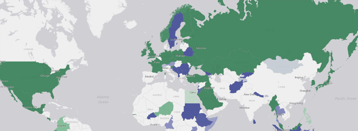 SDG MAP 13 - Climate Action - gisAction