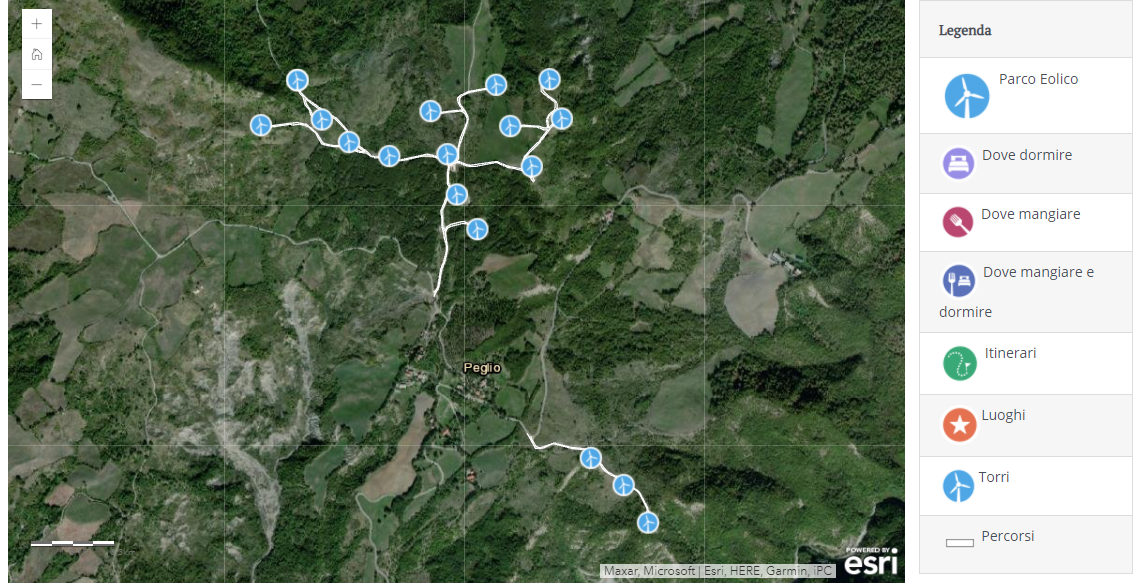 Wind Parks: a map of Wind Parks in Italy and around the world - gisAction